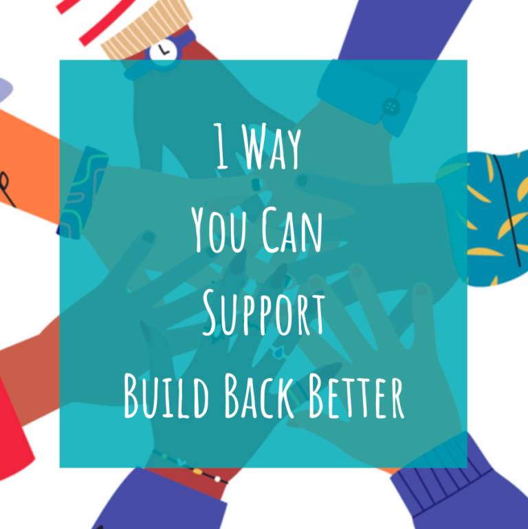 Action Alert: 1 Way You Can Support The Build Back Better Plan ...